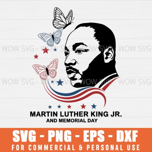 Martin Luther King Day Mdw Svg